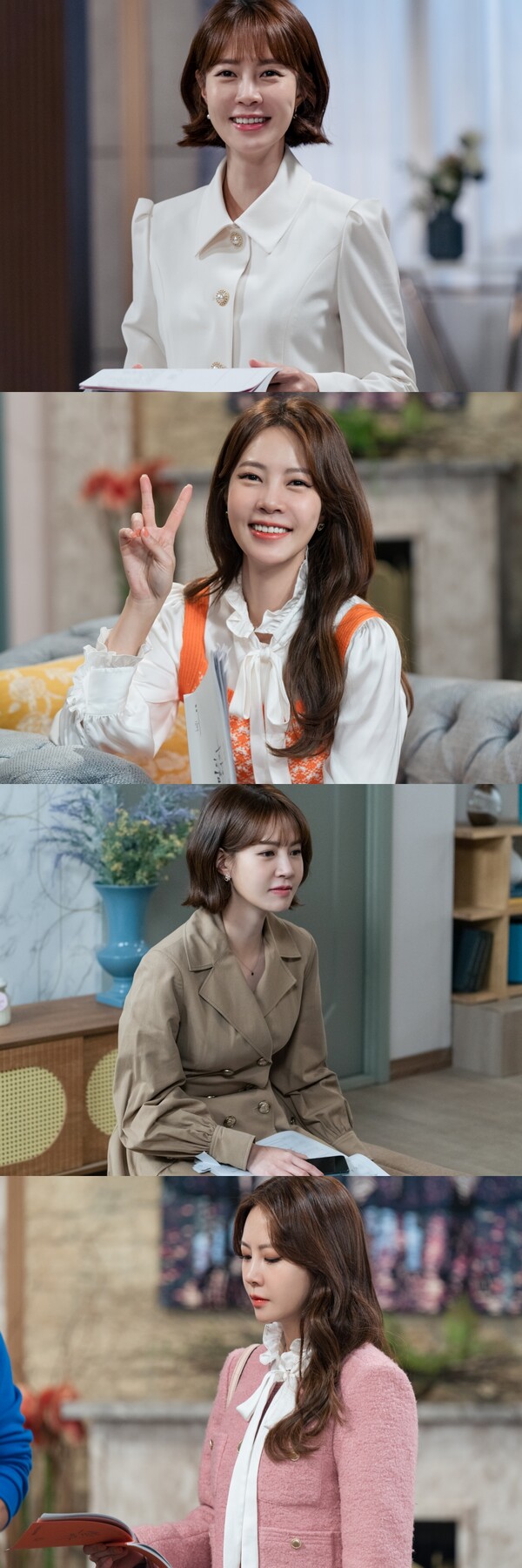 KBS2 '비밀의 여자' 최윤영, 촬영현장 비하인드컷 공개